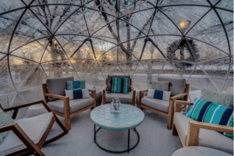 Dine Inside These Dreamy Winter Igloos - Discover Wisconsin